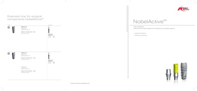 Nobel Biocare NobelActive Dental Implant | SpotImplant