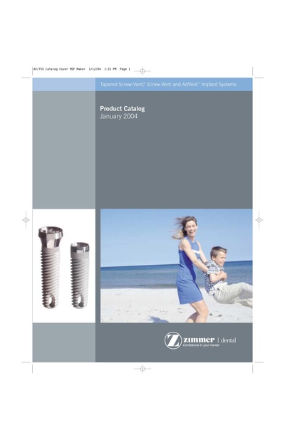 Zimmer Screw-Vent Dental Implant | SpotImplant