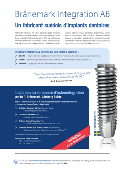 Branemark Dental Implants | SpotImplant