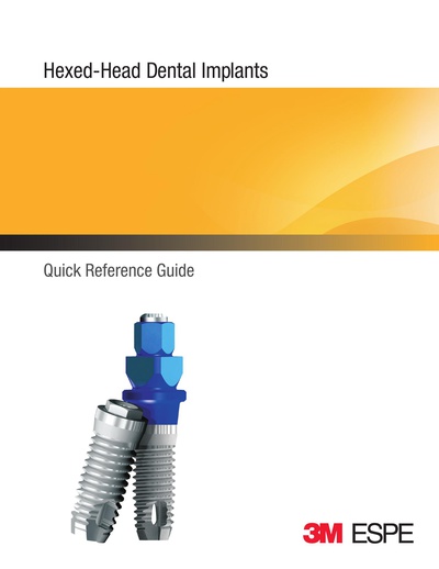 ESPE (3M) Hexed-Head Press Fit Spike Universal Dental Implant | SpotImplant