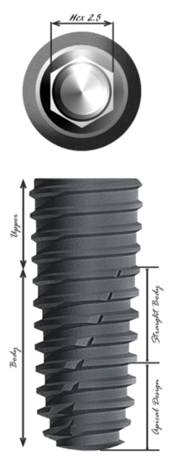 NTA Implant Hybrid implant Dental Implant | SpotImplant