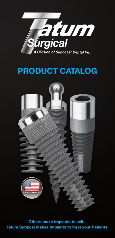 Tatum Surgical Tapered Root Form One-piece Implant dentaire | SpotImplant