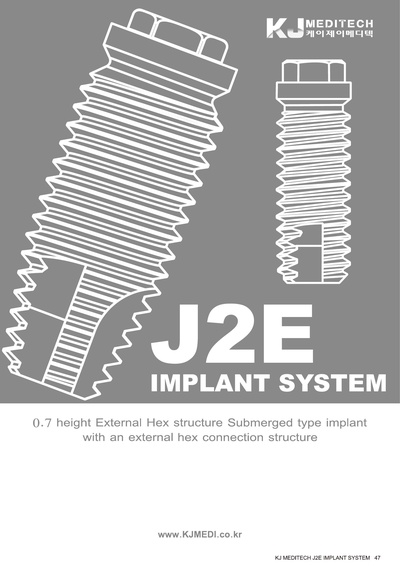 KJ Meditech J2E Type Straight Dental Implant | SpotImplant