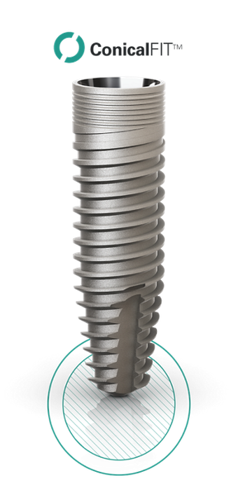 Nuvo Implants ConicalFIT (Wide) Dental Implant | SpotImplant