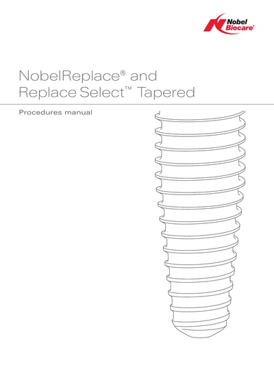 Nobel Biocare Replace Select Tapered Dental Implant | SpotImplant