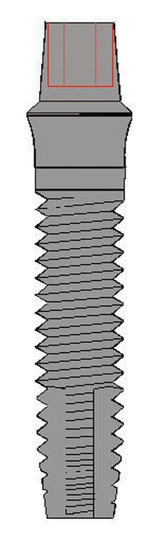 Southern Implants Inverta Deep Conical Co-Axis 12° Implante dentário ...