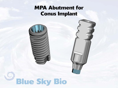 Blue Sky Bio BIO | Conus 12 (Astra Tech Compatible) Dental Implant ...