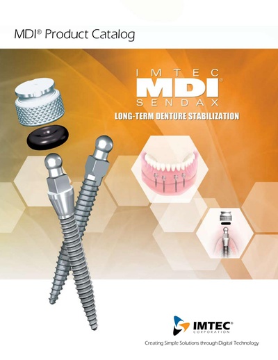 IMTEC Sendax MDI Standard (Square Head) Implant dentaire | SpotImplant
