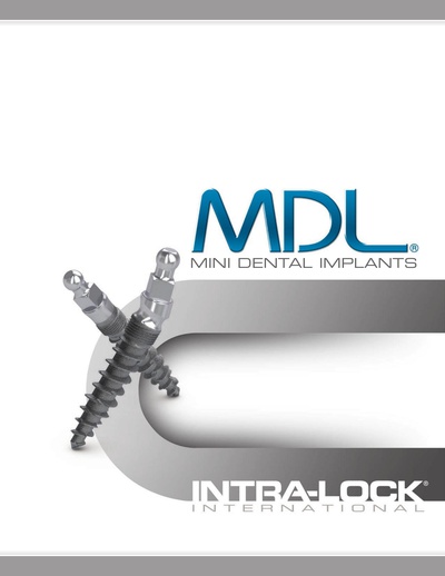 Intra-Lock System International MDL (Mini Drive-Lock) Dental Implant ...