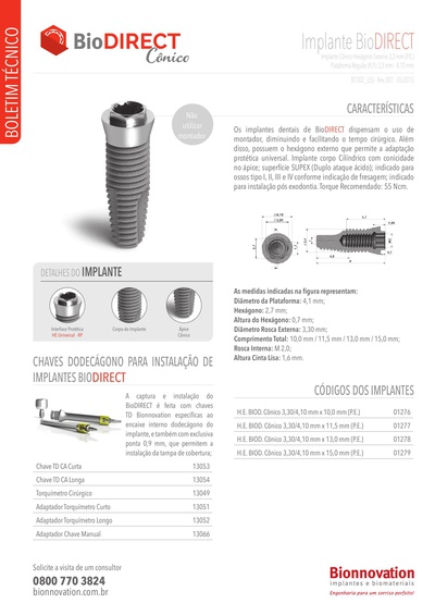 Bionnovation Dental Implants | SpotImplant