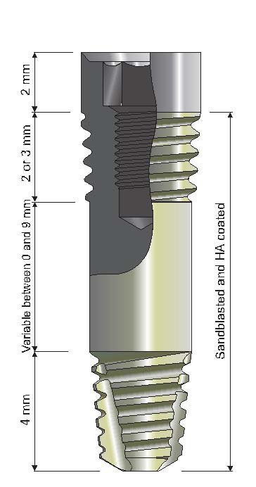 BioComp BioComp One-stage 3.4mm Implant dentaire | SpotImplant