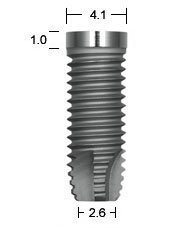 Biomet 3i Parallel Walled Certain (regular) Dental Implant | SpotImplant