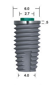 Biomet 3i Parallel Walled (Regular) Dental Implant | SpotImplant
