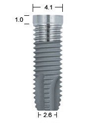 Biomet 3i Parallel Walled Certain (regular) Implant dentaire | SpotImplant