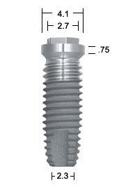 Biomet 3i Parallel Walled (Regular) Implant dentaire | SpotImplant