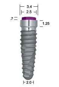 Biomet 3i Tapered (Ext) Dental Implant | SpotImplant