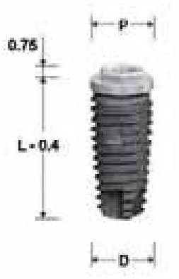 DIO Implant External FTN Implante dentário | SpotImplant