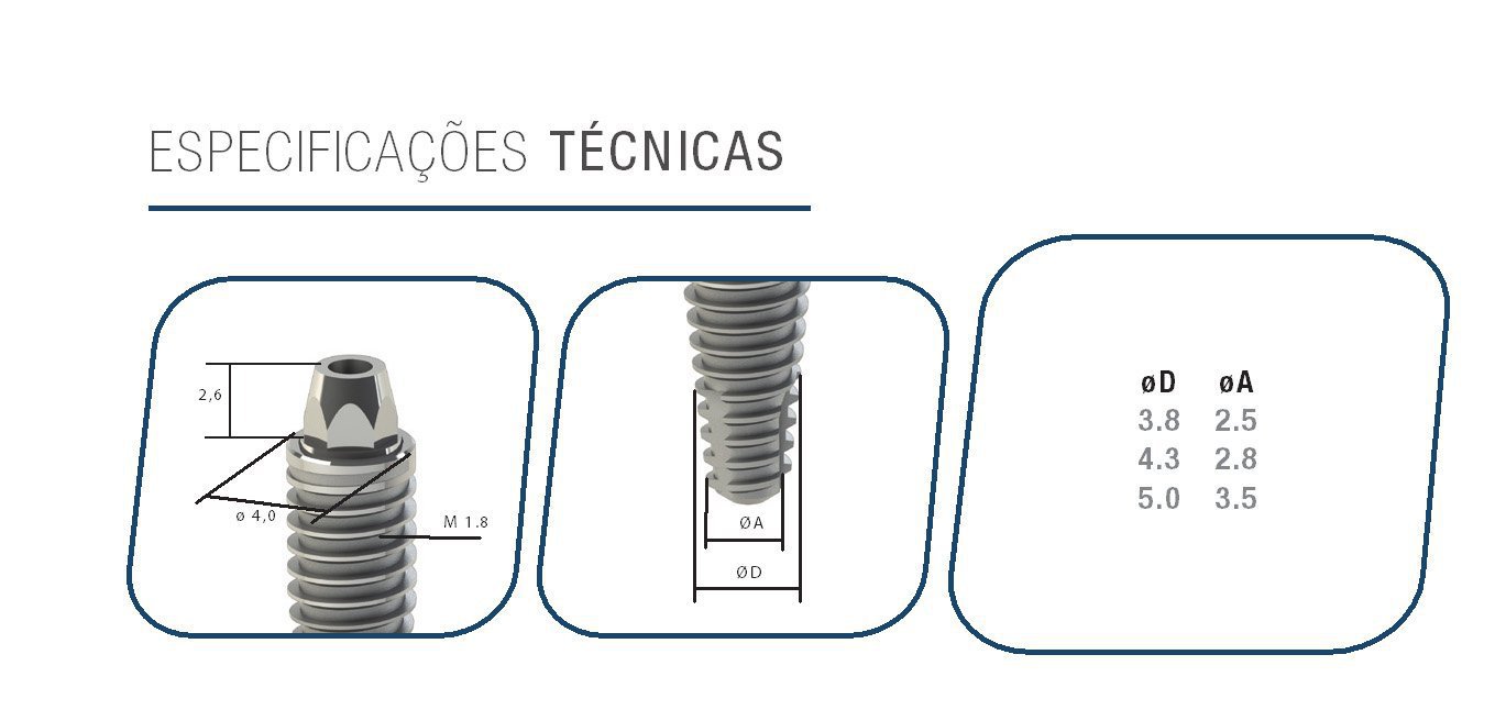 DSP Biomedical Flex Cone (FC) Regular Dental Implant | SpotImplant