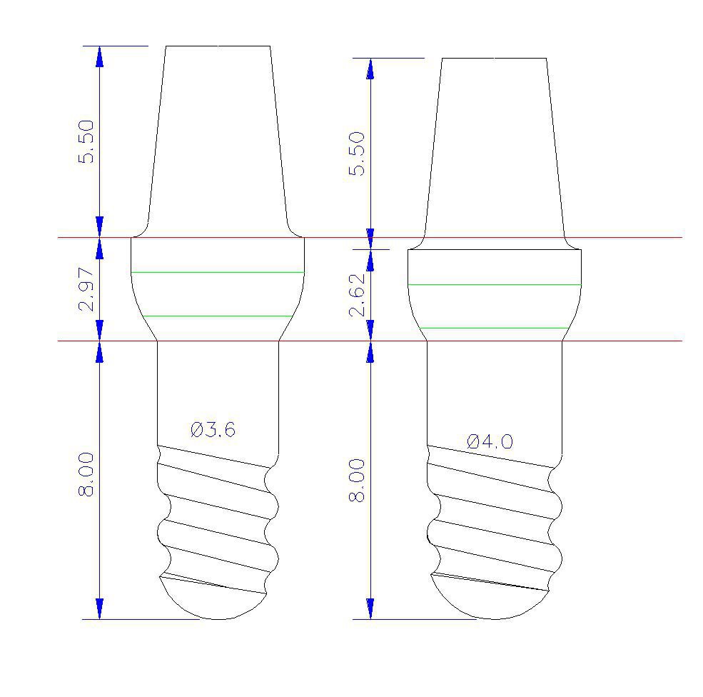 Dyna Dental Octalock Push-In Dental Implant | SpotImplant
