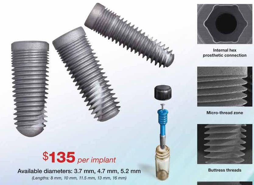 Glidewell Inclusive Tapered Dental Implant | SpotImplant