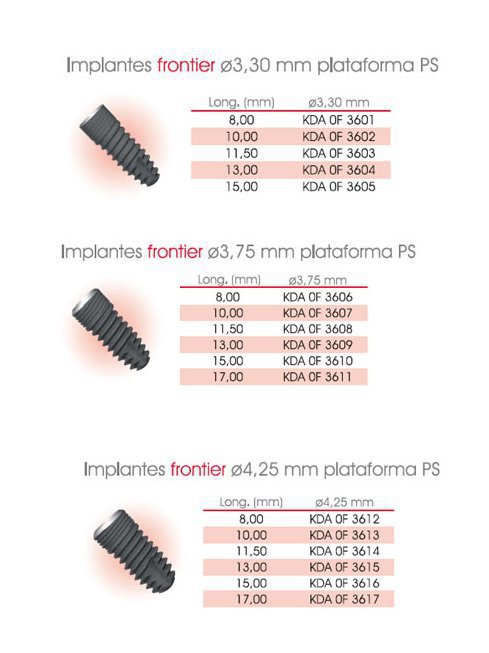 GMI (Global Medical Implants) Frontier Implante dental | SpotImplant