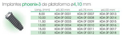 GMI (Global Medical Implants) Phoenix 3 Implante dental | SpotImplant