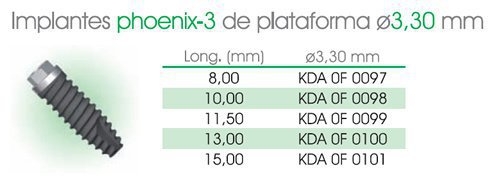 GMI (Global Medical Implants) Phoenix 3 Implante dental | SpotImplant