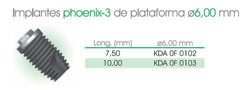 GMI (Global Medical Implants) Phoenix 3 Implante dental | SpotImplant