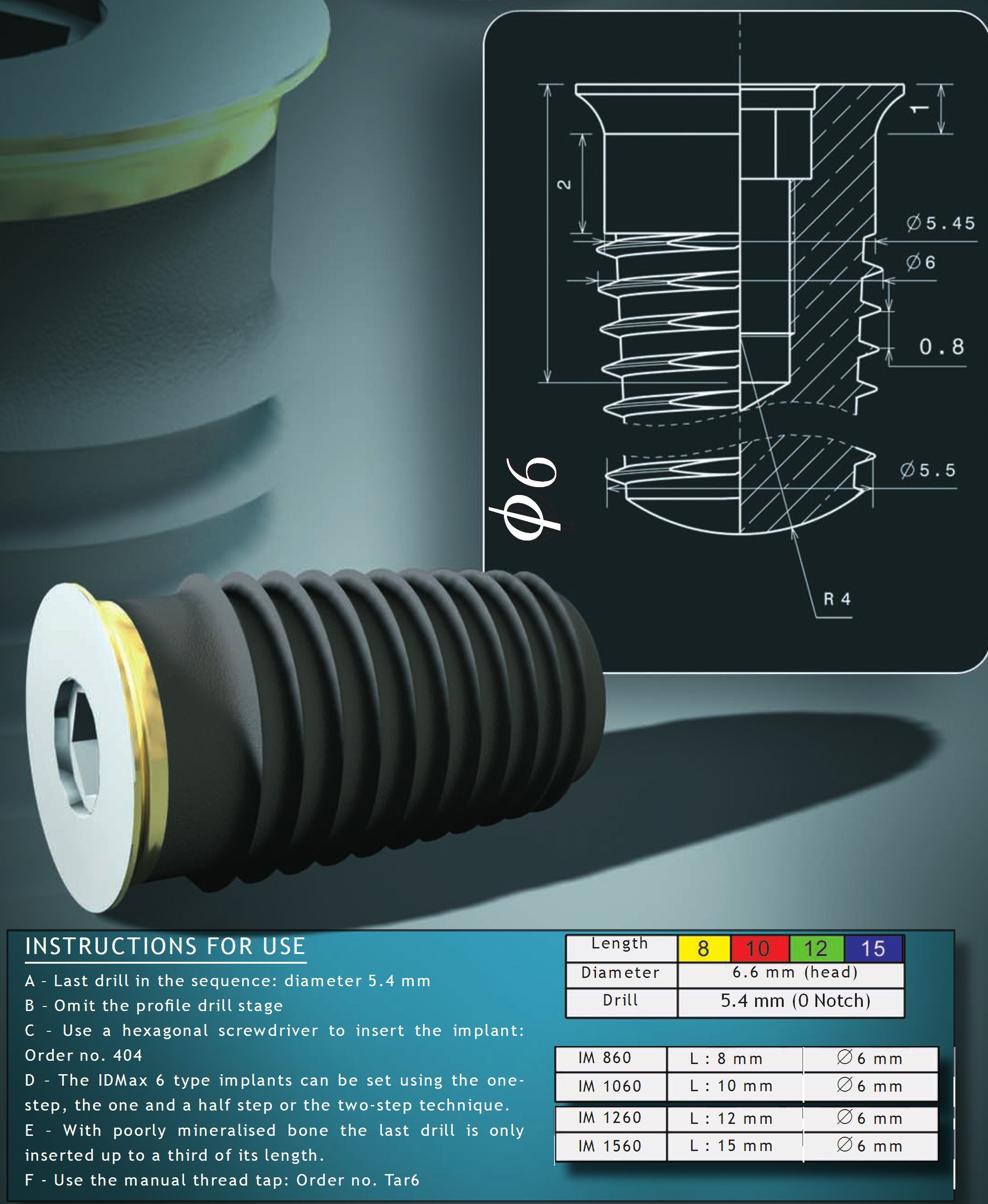 IDI Dental ID Max Dental Implant | SpotImplant