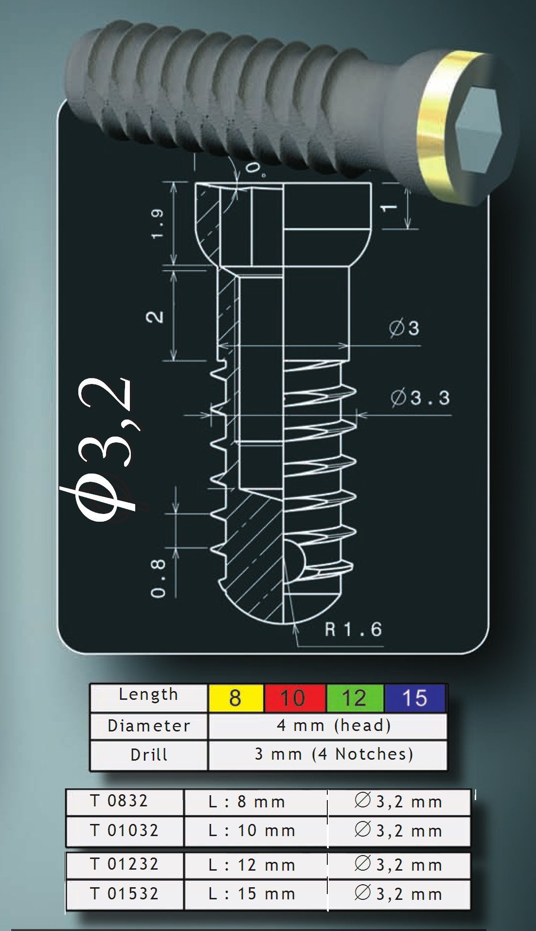 IDI Dental ITP Gold Dental Implant | SpotImplant