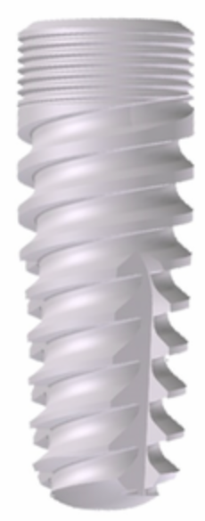 Implantpart Internal Hex Compatible Wide Pitch Threads Dental Implant ...