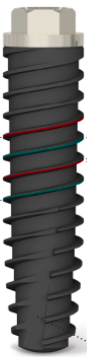 OXY implant (Biomec) MD Line EXT Double Thread Dental Implant | SpotImplant