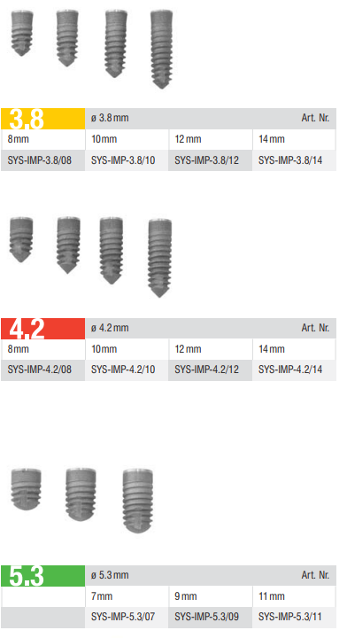 Full-Tech Symplant S Dental Implant | SpotImplant