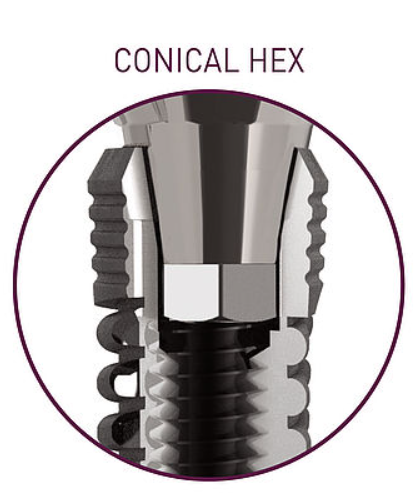 Spiral Tech ESI IMPLANT (Conical) Dental Implant | SpotImplant