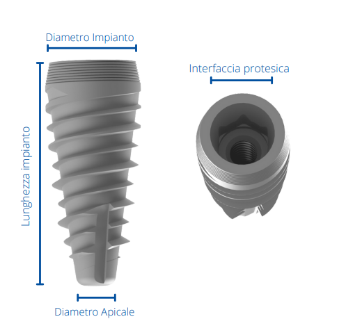 3P IMPLAFAVOURITE Conical Dental Implant | SpotImplant