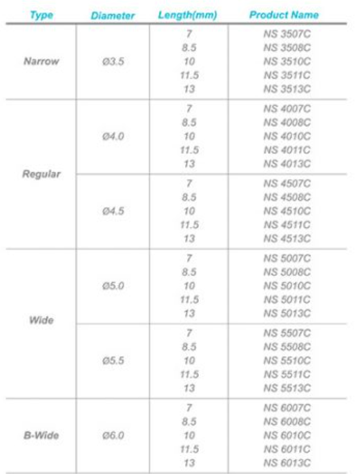 My-Q Implant / Yes Implant NSC Fixture Dental Implant | SpotImplant
