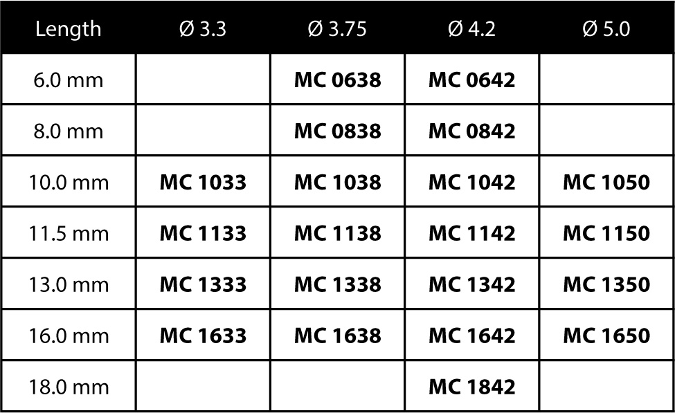 DSI Implant One piece Compressive Dental Implant | SpotImplant
