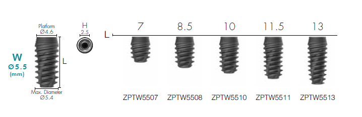 IZEN ZENEX Plus T-System Dental Implant | SpotImplant