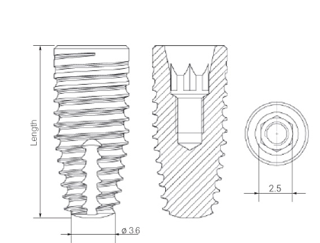Bio 3 Implants Advanced (new) Dental Implant | SpotImplant