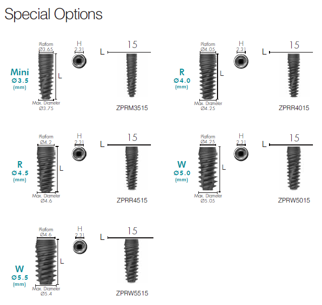 IZEN ZENEX Plus R-System Dental Implant | SpotImplant