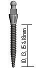 IMTEC Sendax MDI Collared (O-Ball Head) Implante dental | SpotImplant
