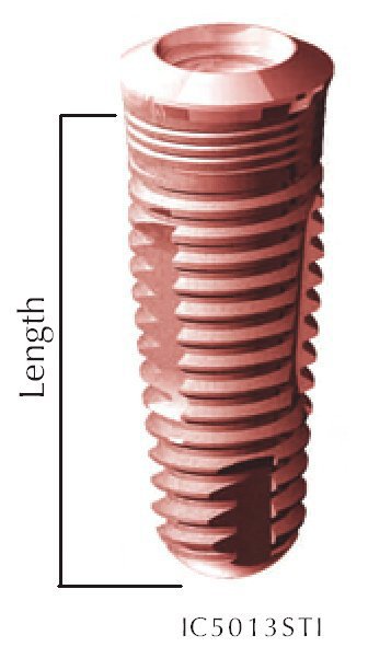 Intra-Lock System International Wide Platform Conic Body Implant ...