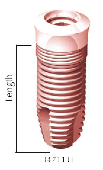 Intra-Lock System International Wide Platform Straight Body Implant ...
