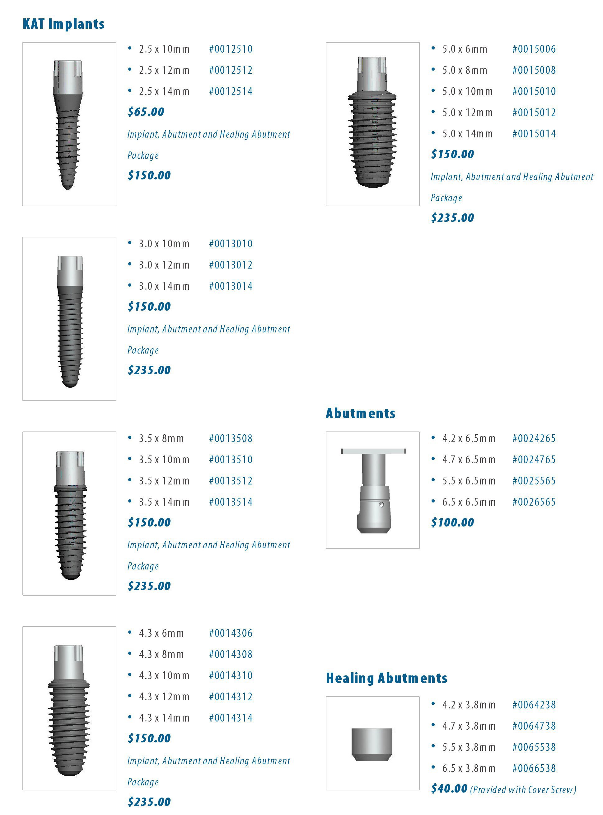 KAT Implants KAT Dental Implant | SpotImplant