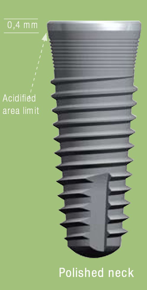 Leader Italia Tapered Implus Internal Hex Narrow Thread Dental Implant ...