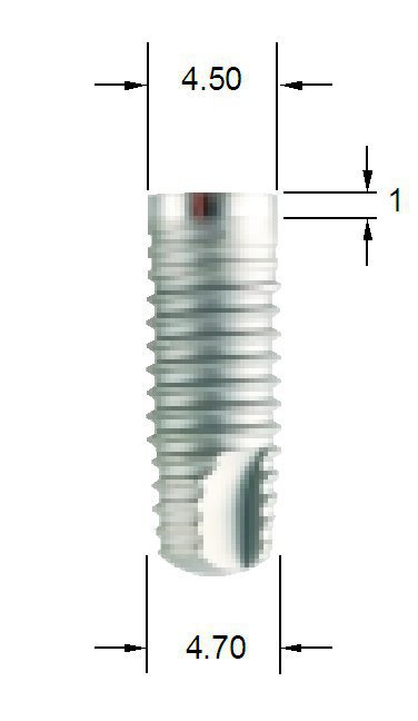 MIS BioCom Internal hex Old Design (M4) Implant dentaire | SpotImplant