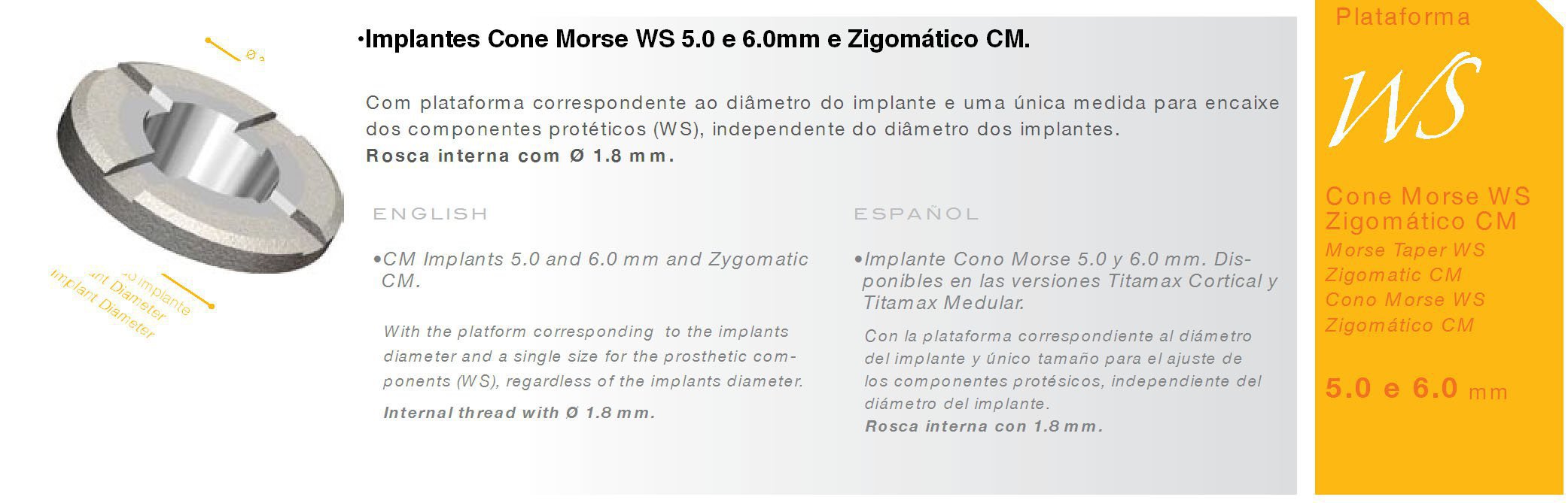 Neodent Zigomatic CM Implante dentário | SpotImplant