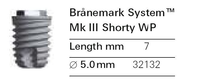 Nobel Biocare Branemark System MK III TiUnite Implant dentaire ...