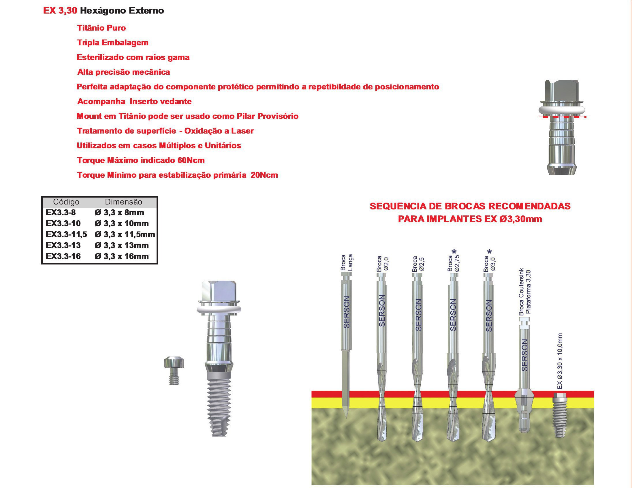 Serson Implant Ex (Sext Ext) Dental Implant | SpotImplant