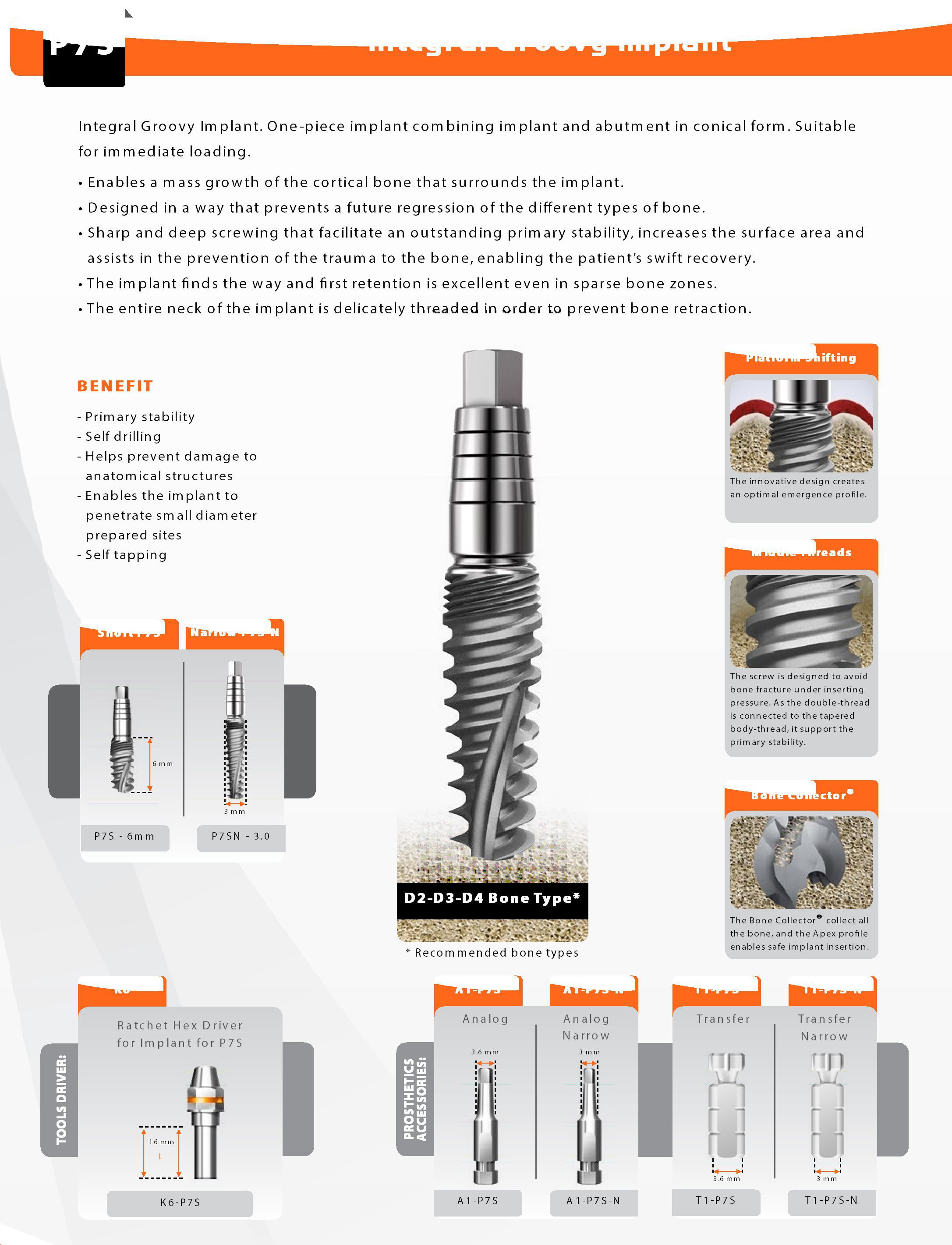 SGS Dental P7S Implant dentaire | SpotImplant